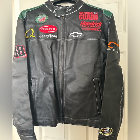 Nascar | Jackets & Coats | Nascar Leather Jacket | Poshmark